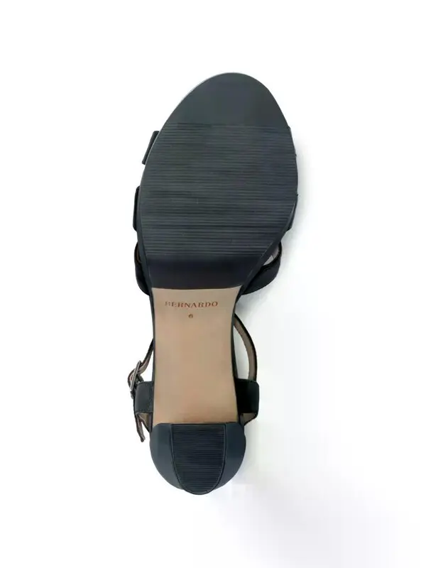 Bernardo Platform-heel Sandals - Black