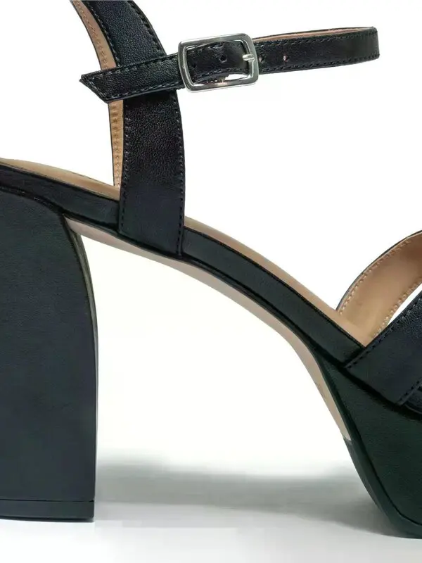 Bernardo Platform-heel Sandals - Black