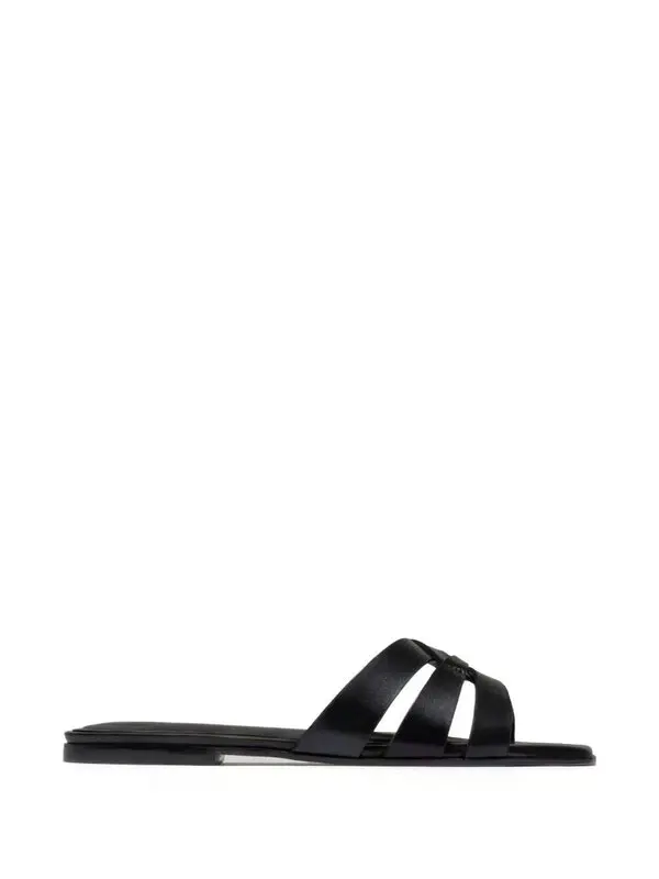 Bernardo Oxford Woven Sandals - Black