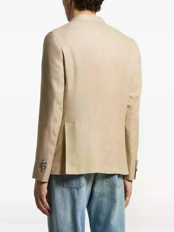 Peserico Double-breasted Pocket Blazer