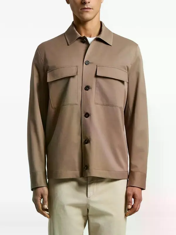 Peserico Pocket Jacket - Neutrals