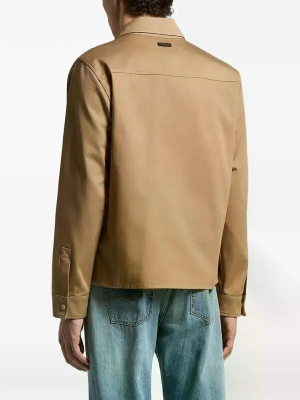 Peserico Flap Pocket Jacket - Neutrals