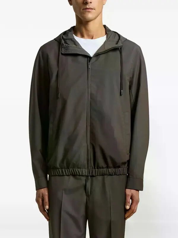 Peserico Hooded Zip Jacket