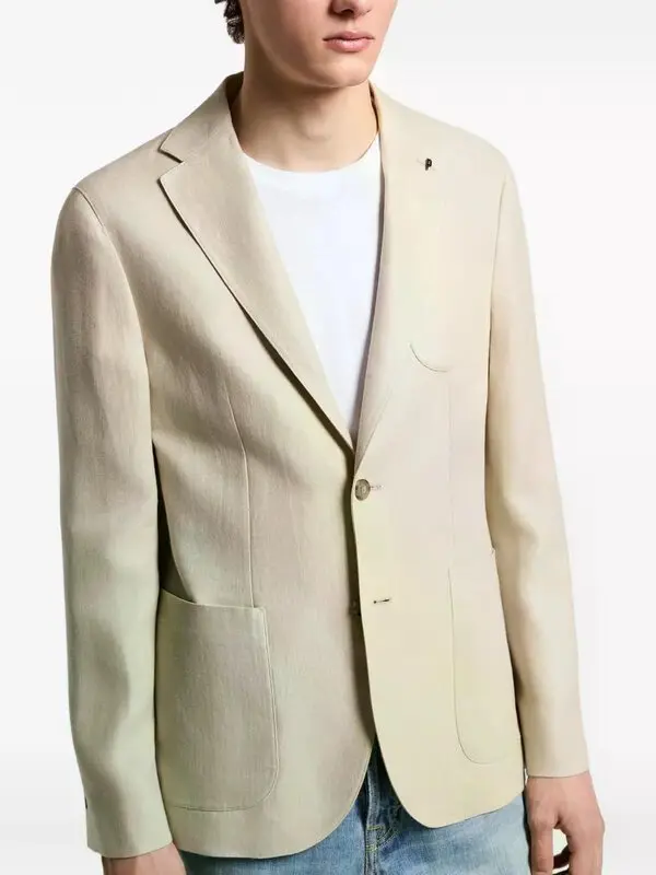 Peserico Patch-pocket Blazer - Neutrals