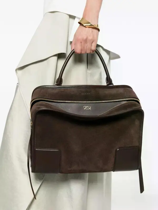 Loewe Amazona 180 Large Tote Bag - Brown