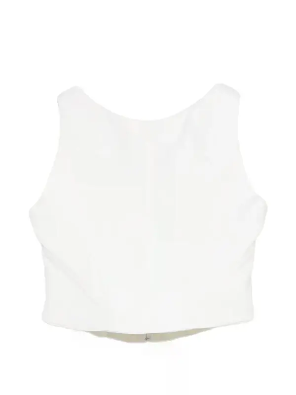 Giuseppe Di Morabito V-neck Corset Top