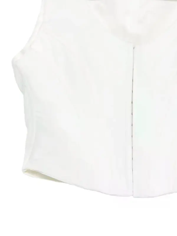 Giuseppe Di Morabito V-neck Corset Top