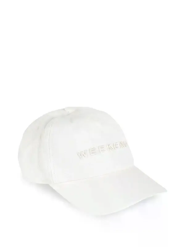 Max Mara Embroidered Baseball Cap - Neutrals
