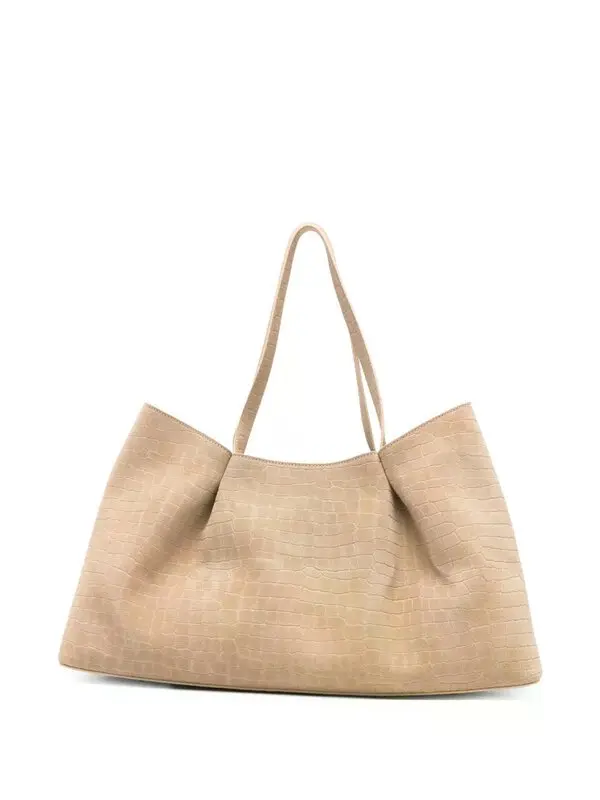 ELLEME Dimple Crocodile-effect Tote Bag
