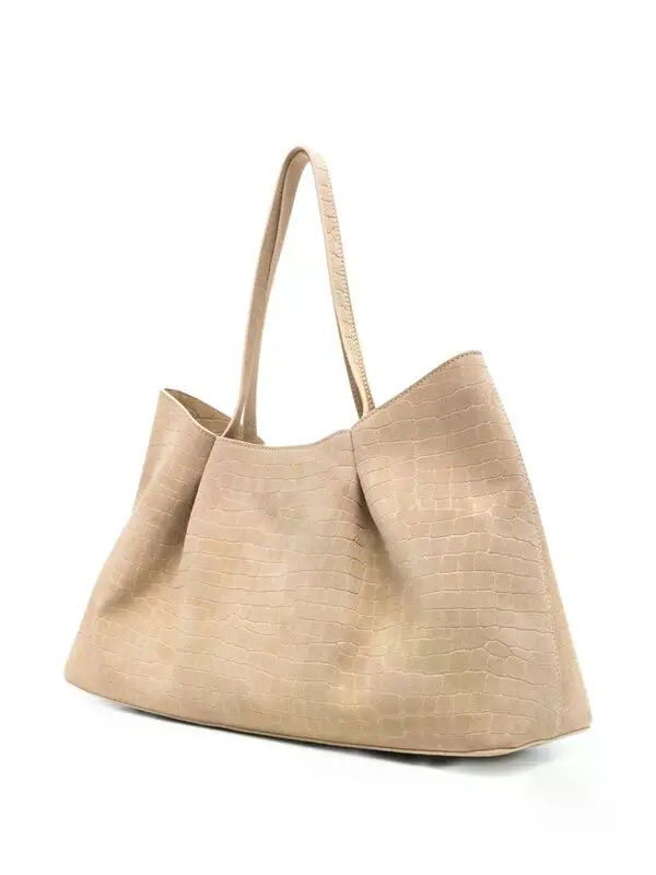ELLEME Dimple Crocodile-effect Tote Bag