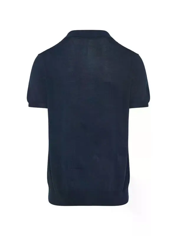Canali Zip Polo Shirt