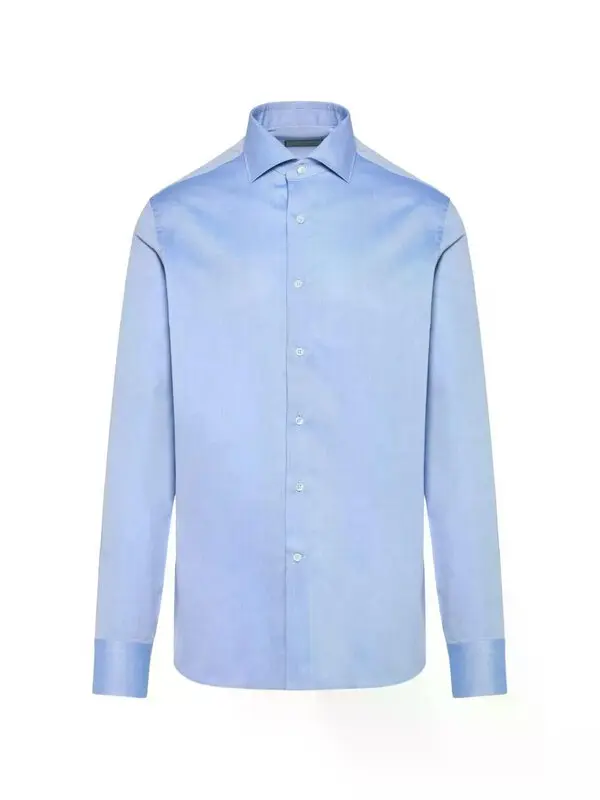 Canali Long-sleeve Shirt - Blue