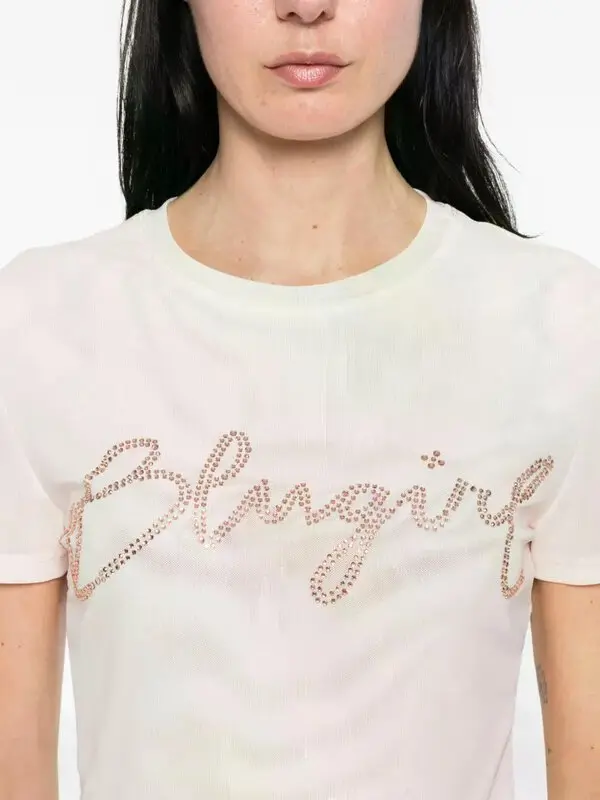 BLUGIRL Crystal-embellished T-shirt