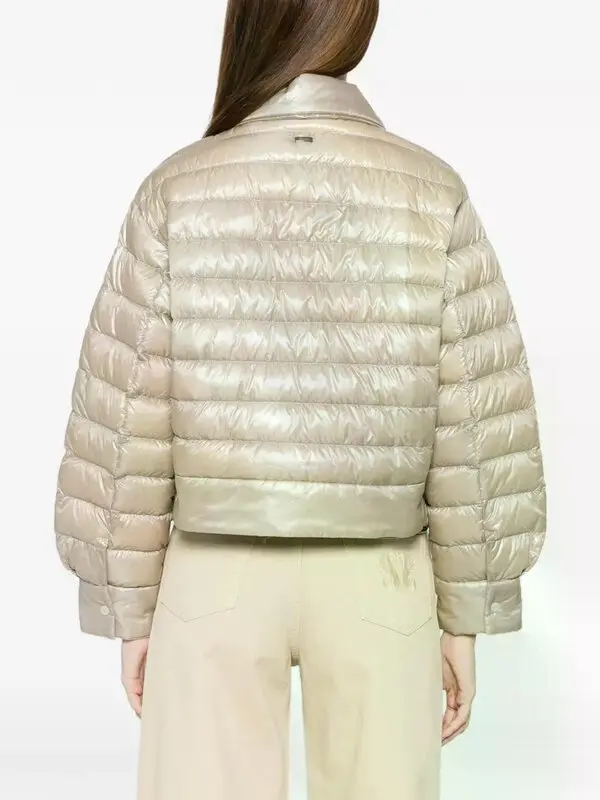 Herno Polo-collar Padded Jacket - Neutrals