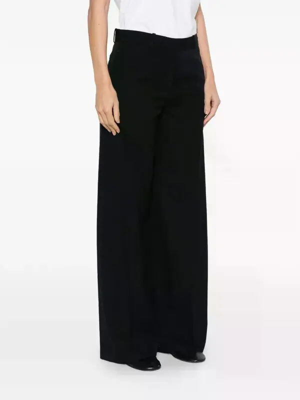 THE ROW Dender Straight-leg Trousers - Blue