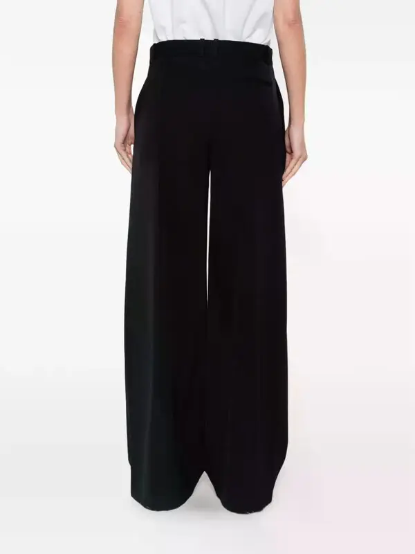 THE ROW Dender Straight-leg Trousers - Blue