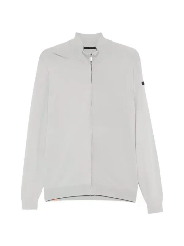 RRD Maxell Zip-fastening Cardigan - Grey