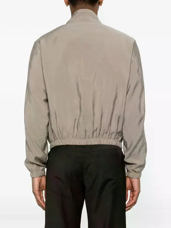 Emporio Armani Zip-up Jacket - Brown