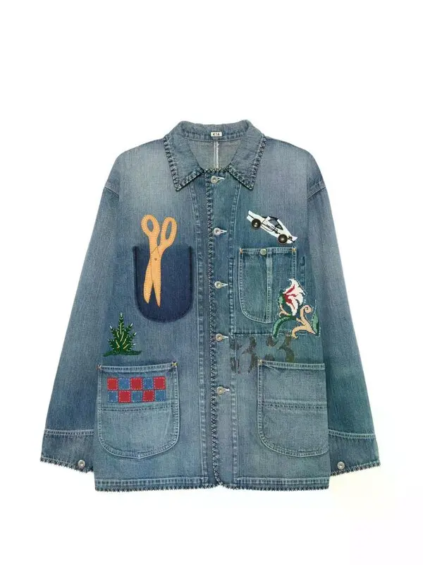 KHOKI Button-up Denim Jacket