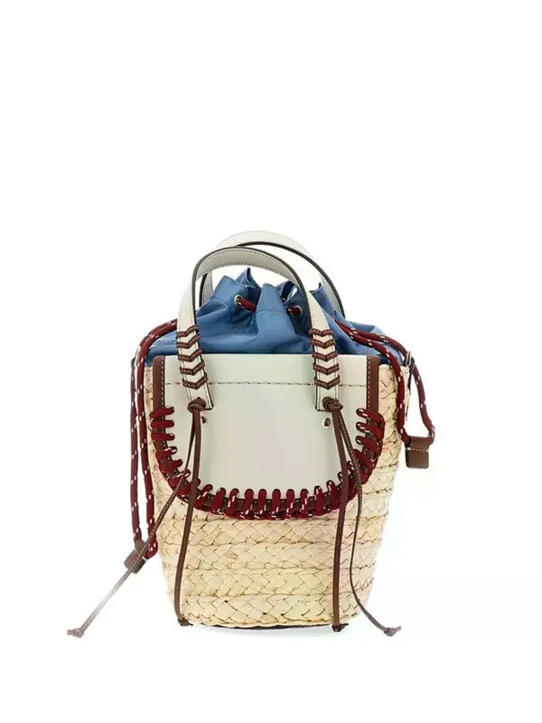 CUBA LAB Woven Mini Bag - Neutrals