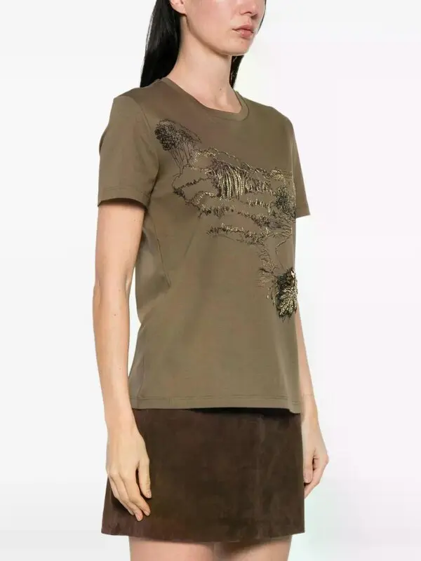 Max Mara Embellished T-shirt