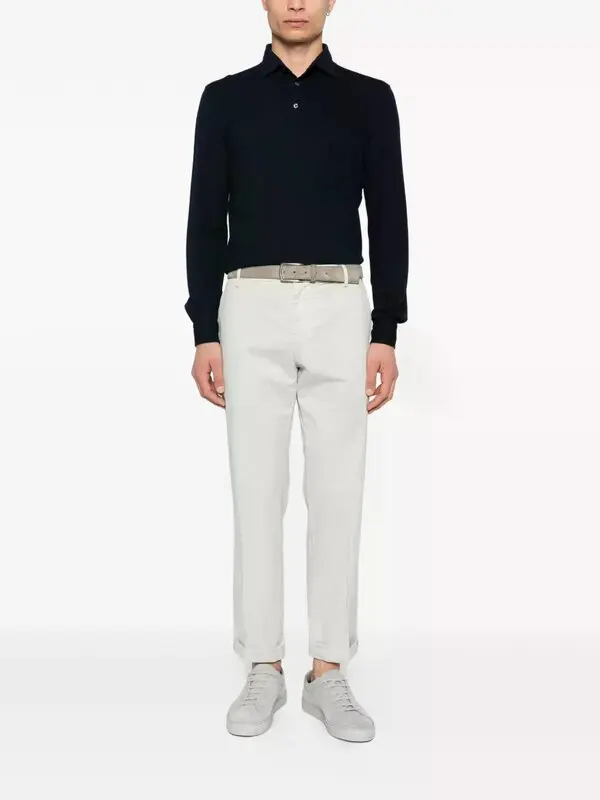 DONDUP Cuffed Trousers - Grey