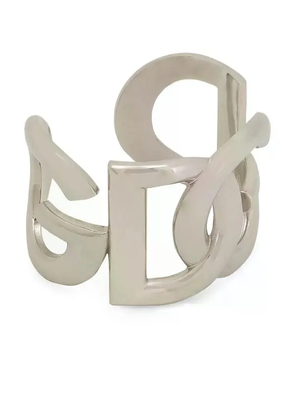 Dolce & Gabbana Logo-lettering Cuff Bracelet