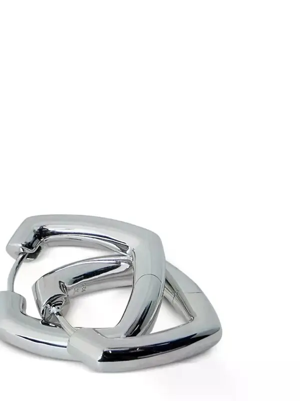 Tom Wood Square-shape Earrings - Silver