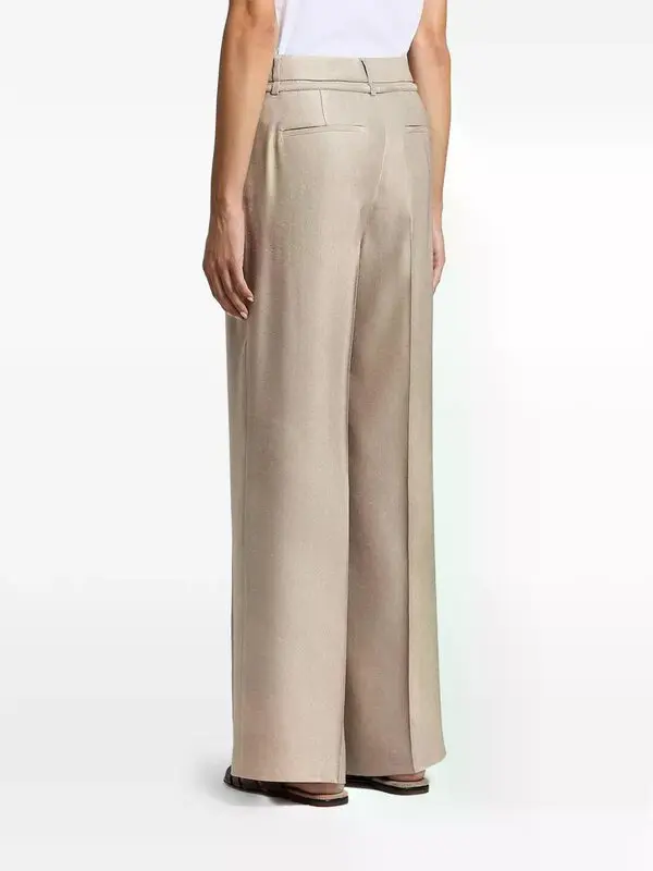 Peserico Tie-belt Palazzo Pants