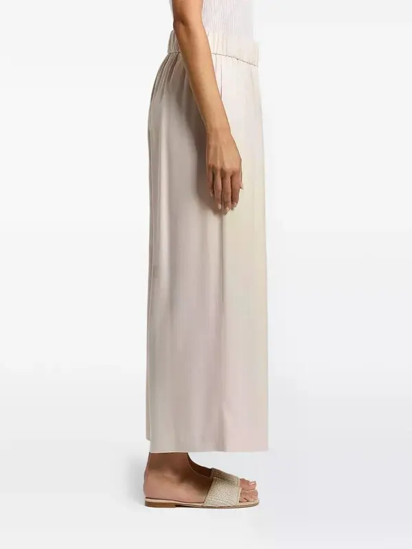 Peserico Elasticated Palazzo Pants - Neutrals