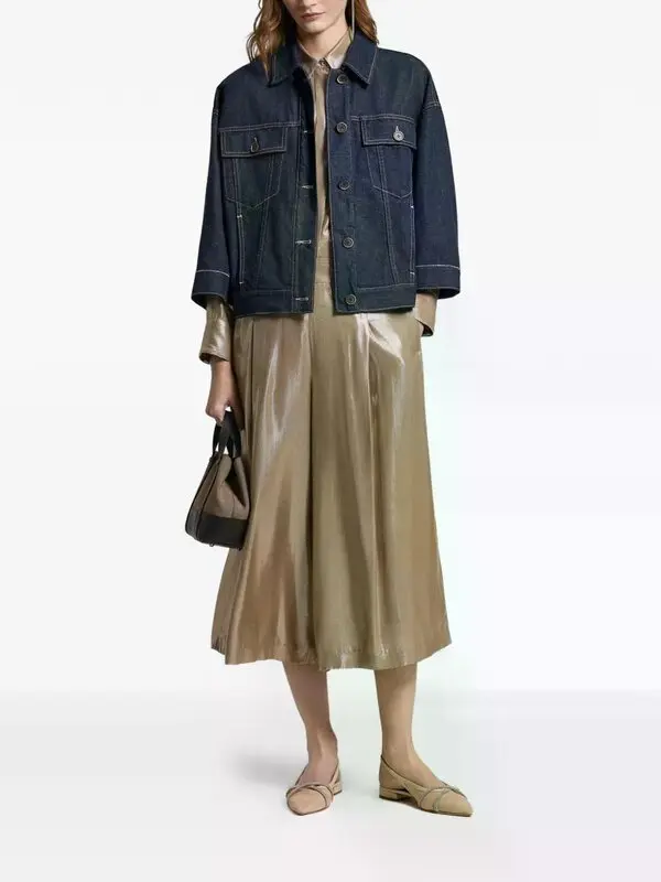 Peserico Flap-pocket Jacket - Blue