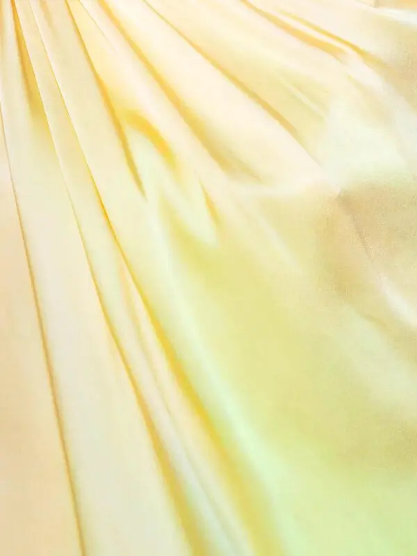 ROTATE BY BIRGER CHRISTENSEN Draped Chiffon Cape Top