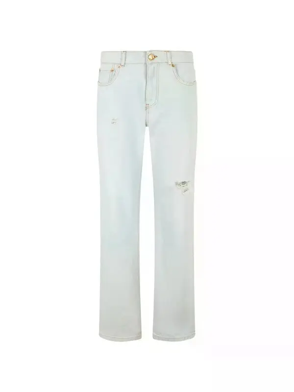 Roberto Cavalli Distressed Detail Jeans