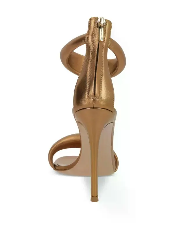 GIANVITO ROSSI Bijoux Stiletto Sandals - Gold