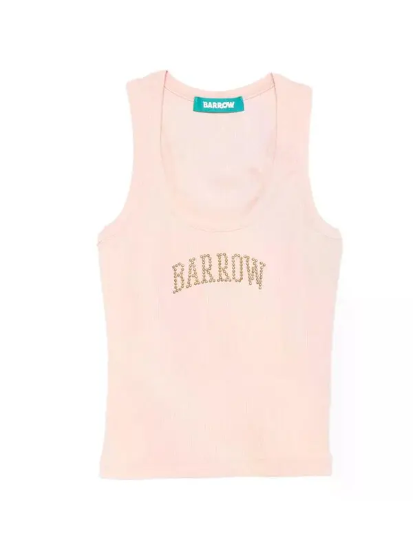 BARROW Embellished Tank Top - Pink
