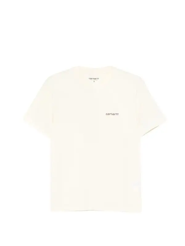 Carhartt Work In Progress Script Logo-embroidered T-shirt