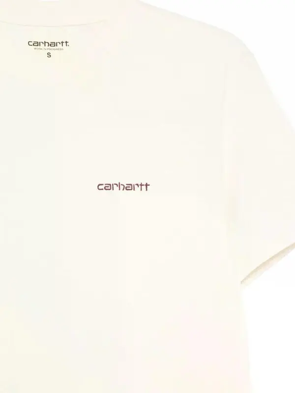 Carhartt Work In Progress Script Logo-embroidered T-shirt