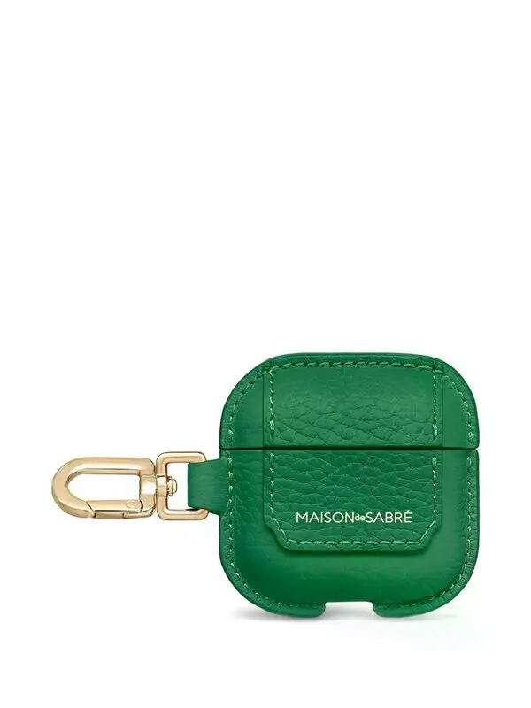 MAISON DE SABRE Leather Airpods 4 Keyring Case