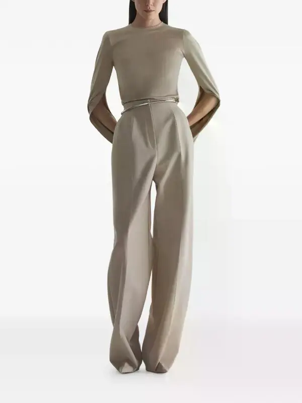 MUGLER Cascade Loop T-shirt - Neutrals