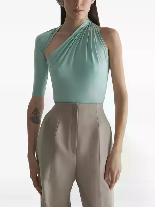 MUGLER Draped Loop T-shirt