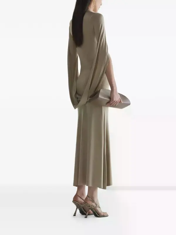 MUGLER Cascade Loop Dress