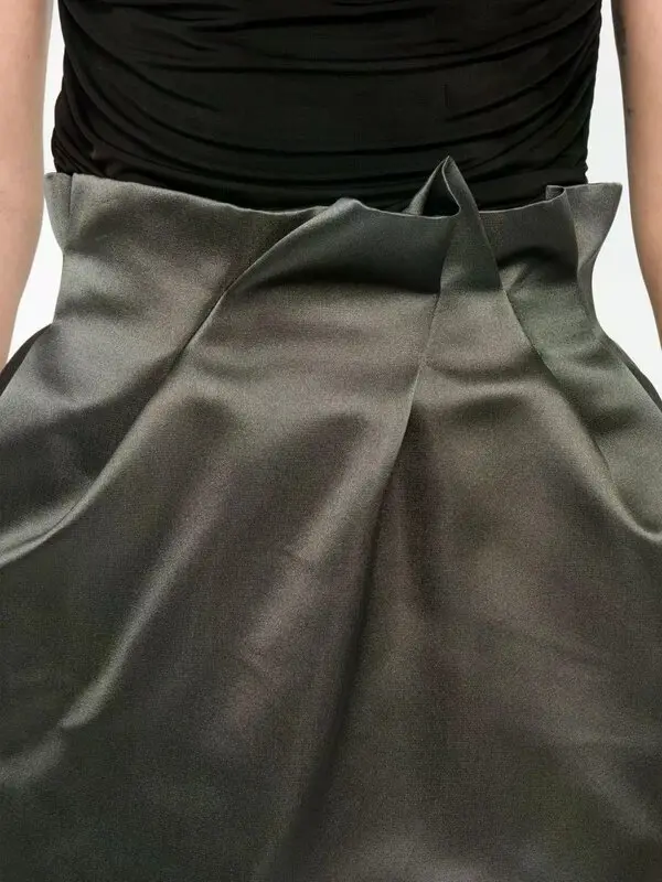 Magda Butrym Gathered Mini Skirt