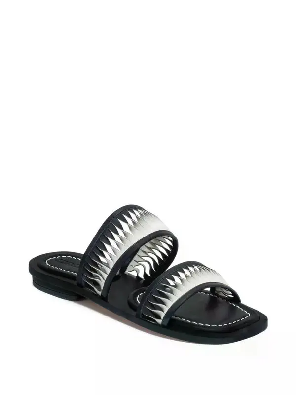 Bernardo Andorra Strap Sandals - Black