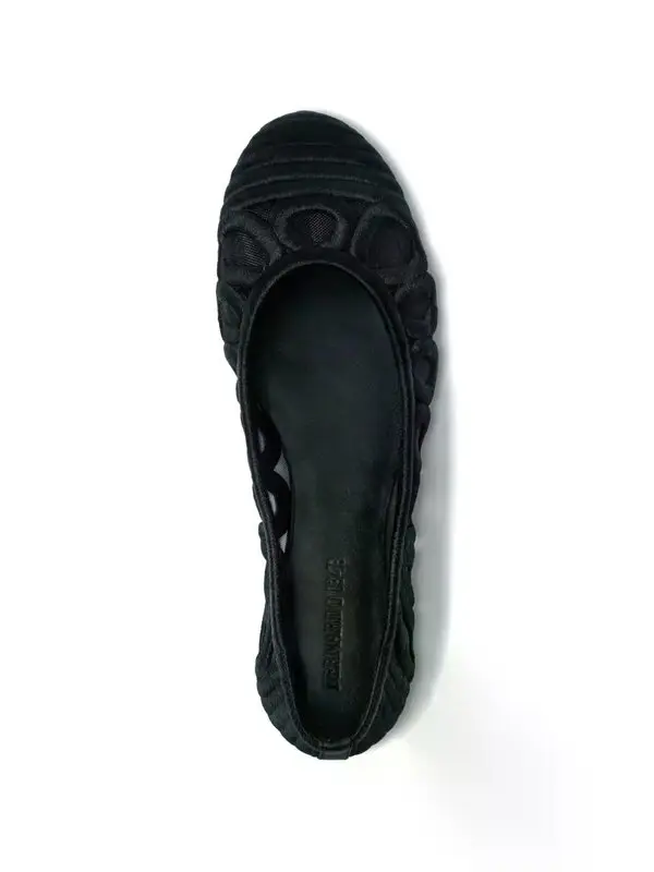 Bernardo Costa Ballet Flats - Black