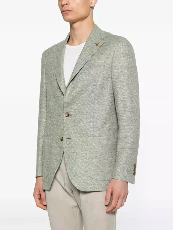 LATORRE Patch-pocket Blazer - Green