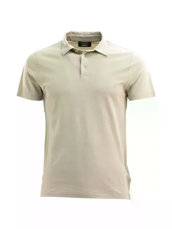 ZANONE Button Polo Shirt
