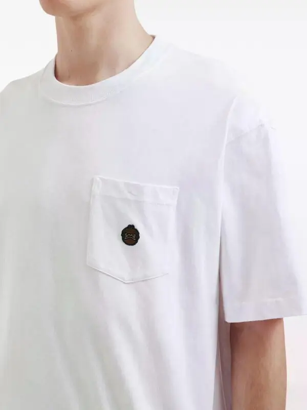 FINGERCROXX Round-neck T-shirt - White