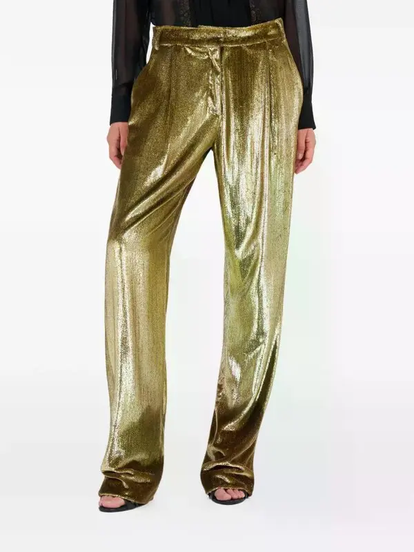 Roberto Cavalli Metallic Trousers