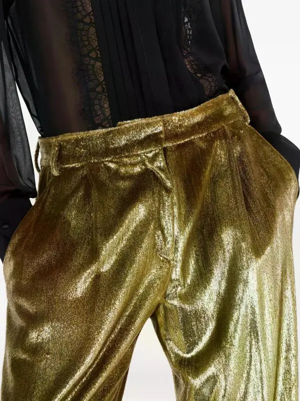 Roberto Cavalli Metallic Trousers