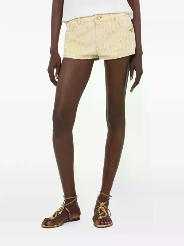 Roberto Cavalli Animal-pattern Shorts